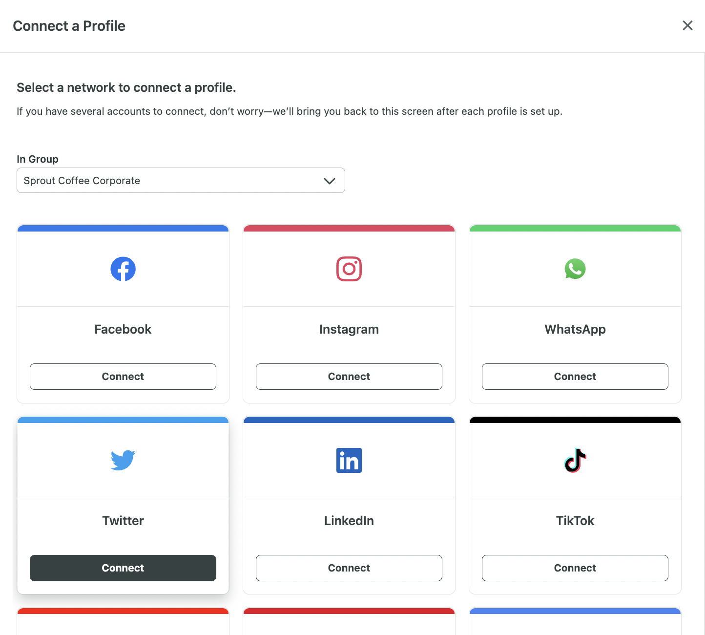 How do I connect my X profile to Sprout? – Sprout Social Support