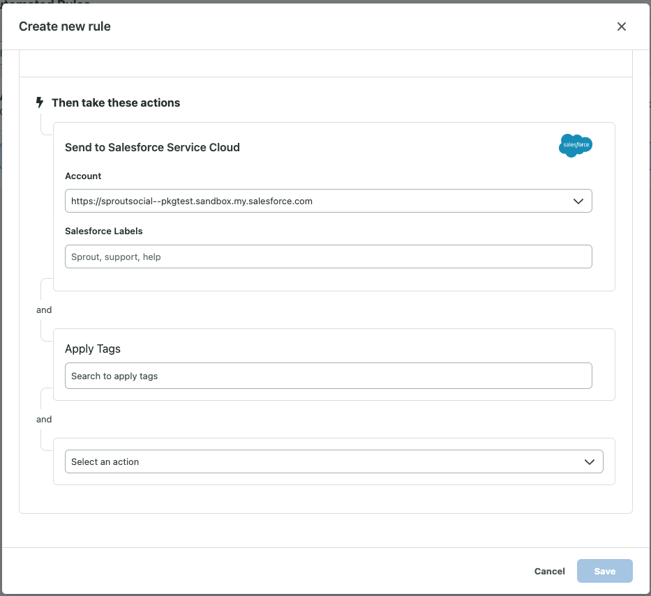 How do I automatically route my messages to Salesforce Service Cloud ...