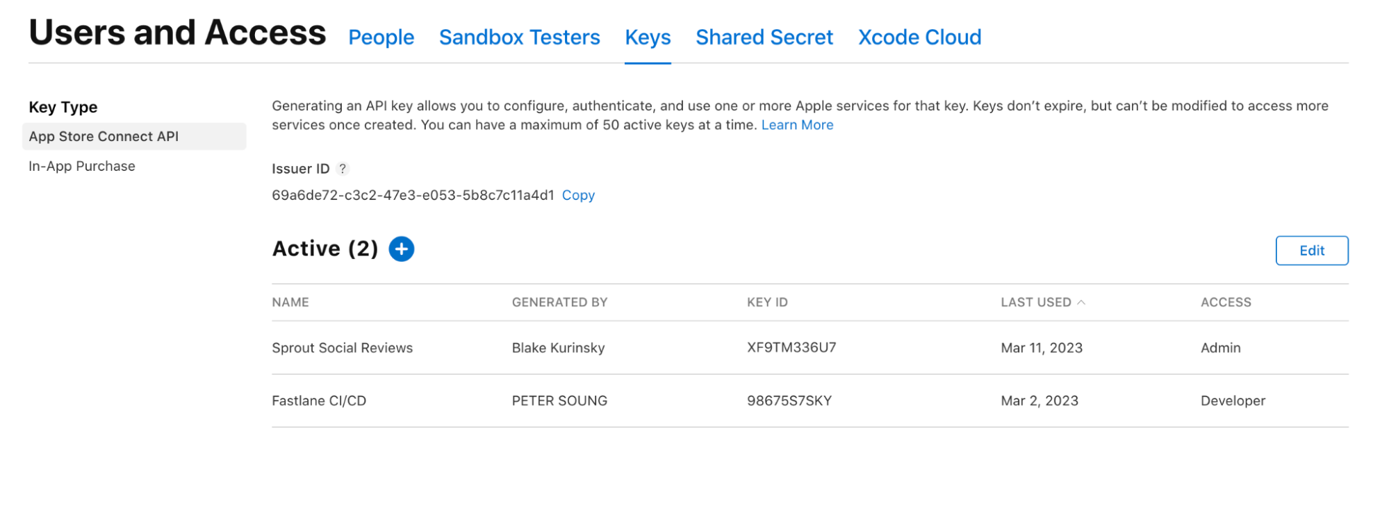 How do I set up an Apple App Store integration? – Sprout Social Support