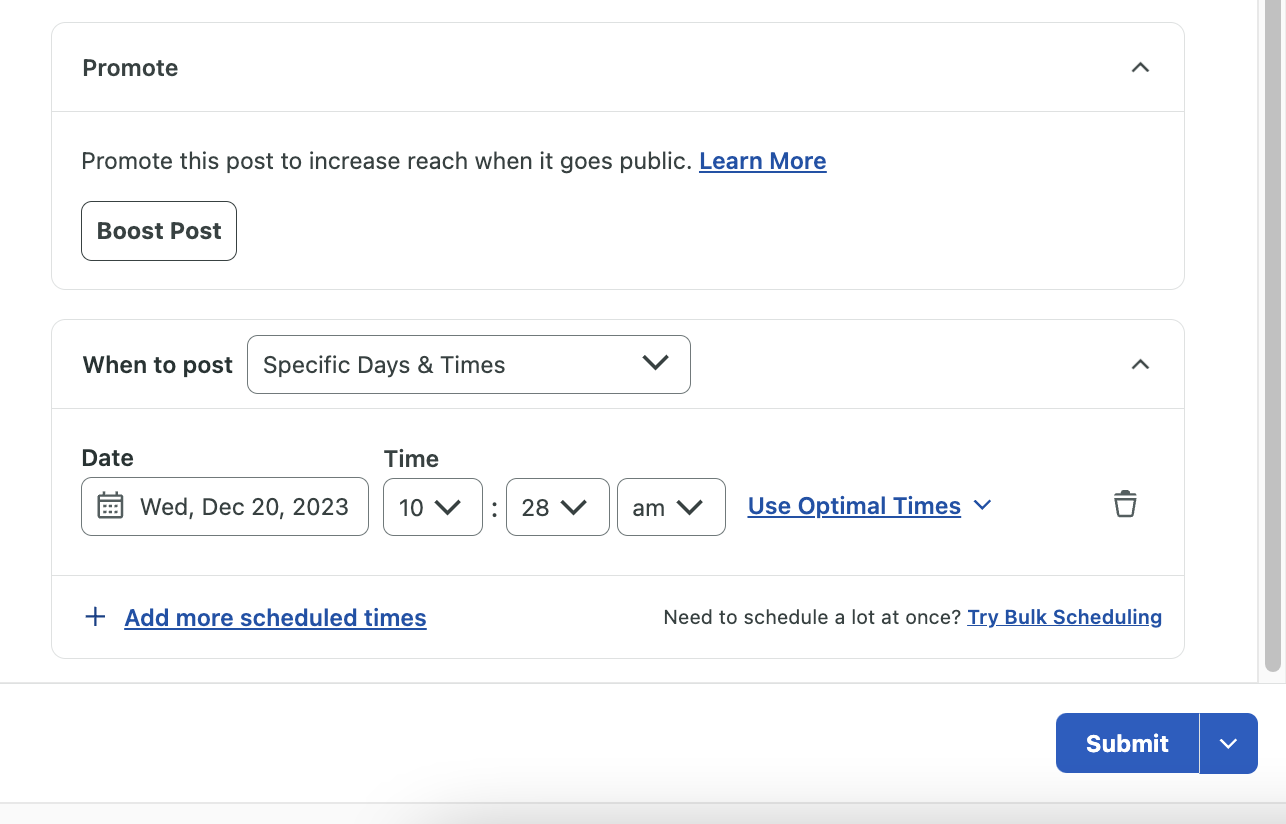 December 2023 – Sprout Social Support