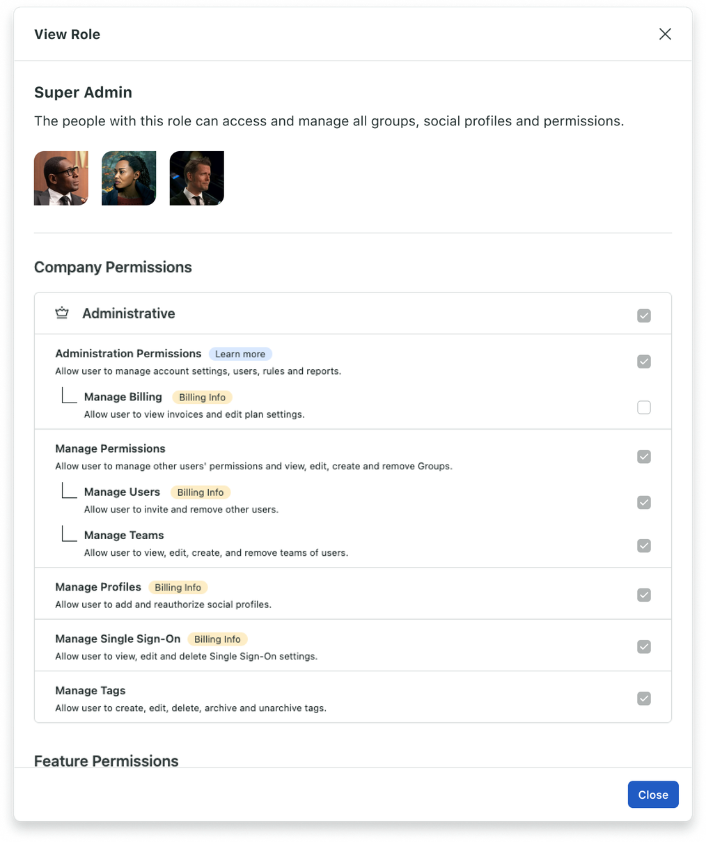 How can I use the Super Admin role? – Sprout Social Support