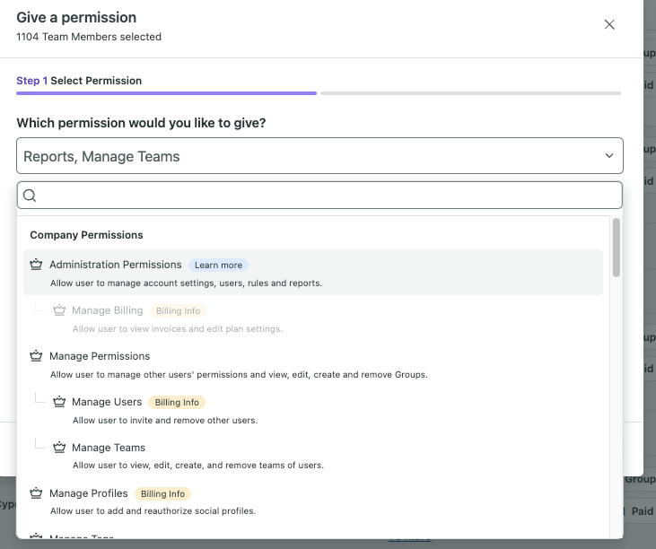 How do I bulk update user permissions? – Sprout Social Support