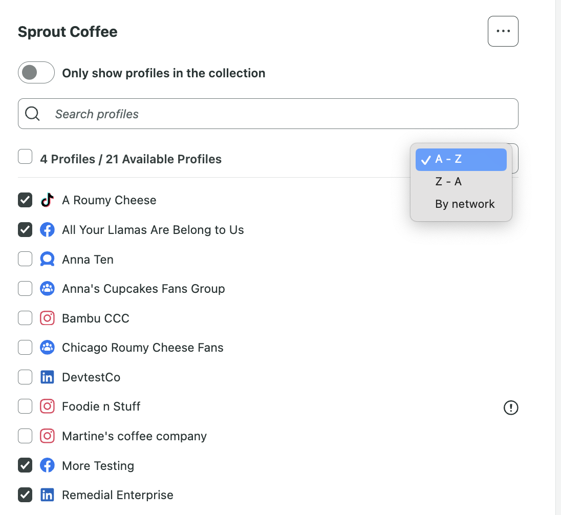 How do I use Profile Collections and Profile Collection filters ...
