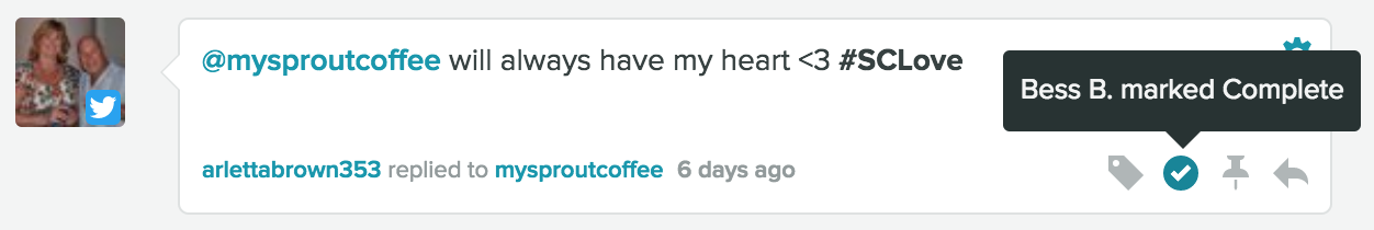 Message Actions – Sprout Social Support