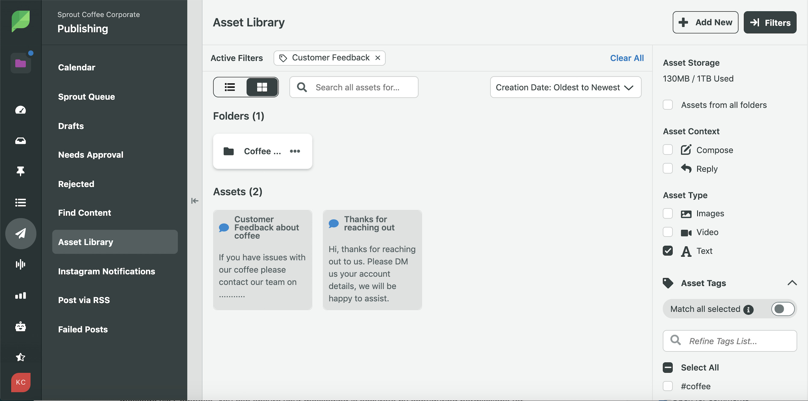 Saved Replies – Sprout Social Support