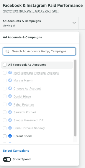 What's included in the Facebook & Instagram Paid Performance Report ...