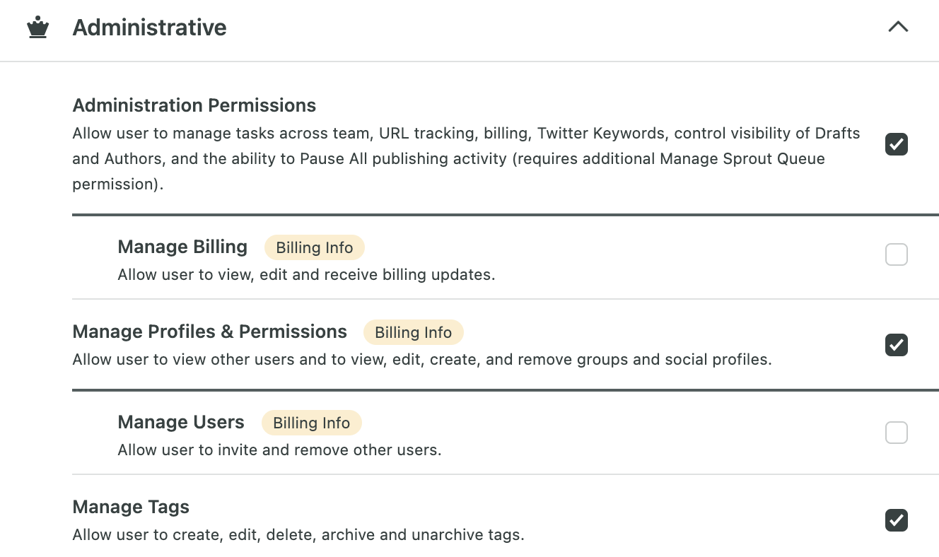 Internal tagging – Sprout Social Support