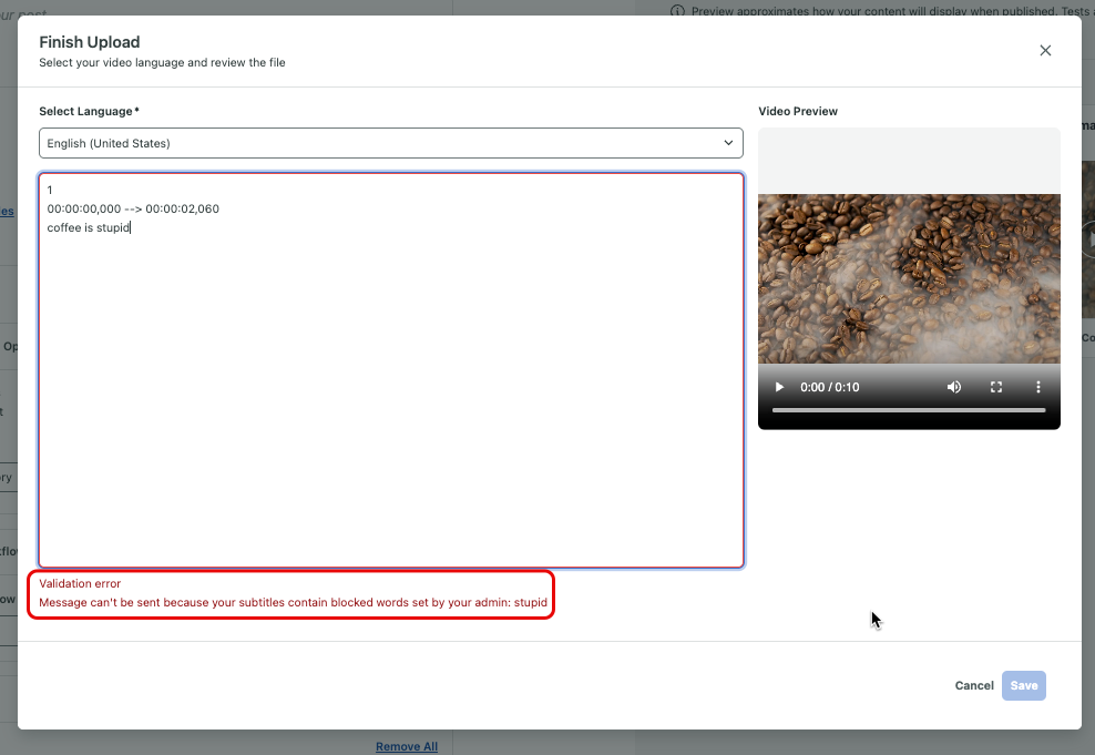 How do I configure and use Blocked Words? – Sprout Social Support