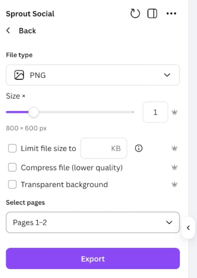 Canva integration – Sprout Social Support