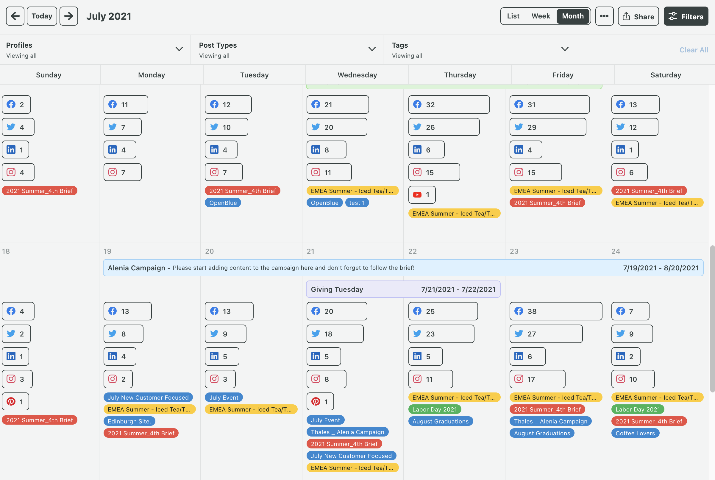 Internal tagging – Sprout Social Support