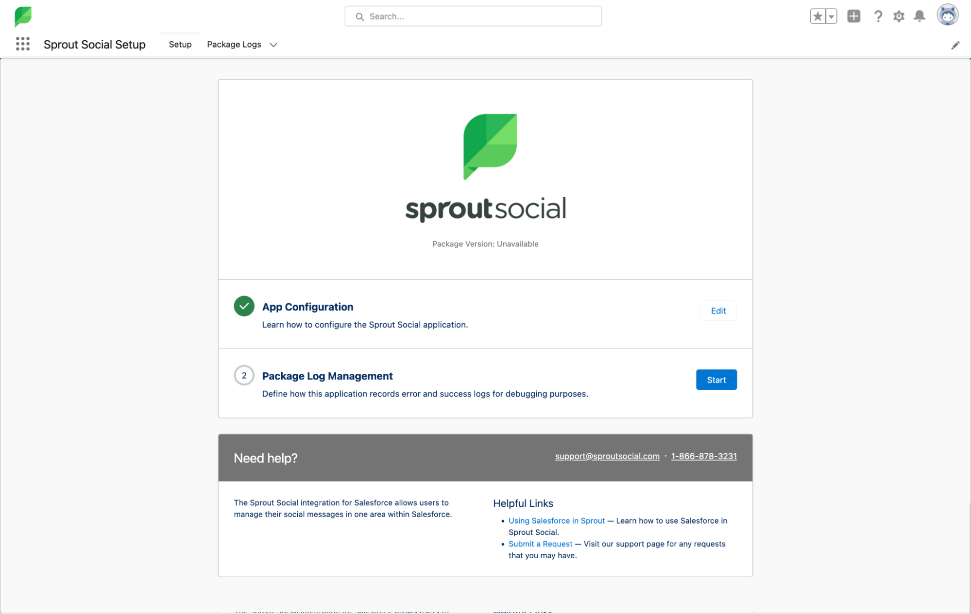 How do I get started with Sprout's Salesforce Service Cloud integration ...